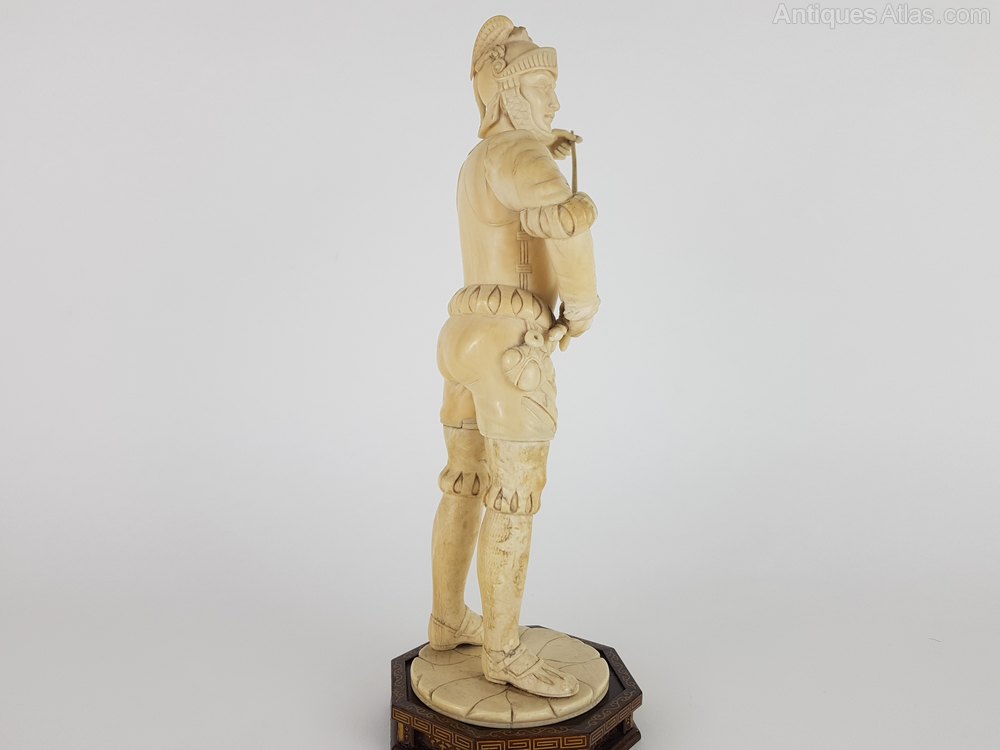 Antiques Atlas - 19th Century French Ivory Figure Of Cavalier
