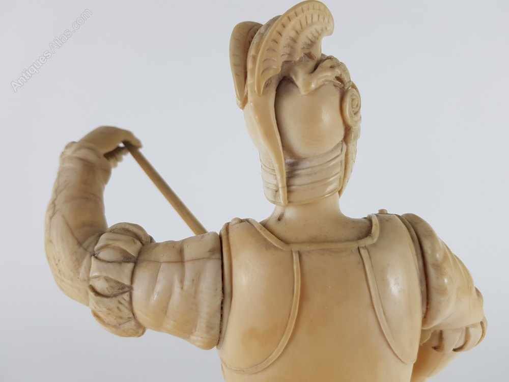 Antiques Atlas - 19th Century French Ivory Figure Of Cavalier