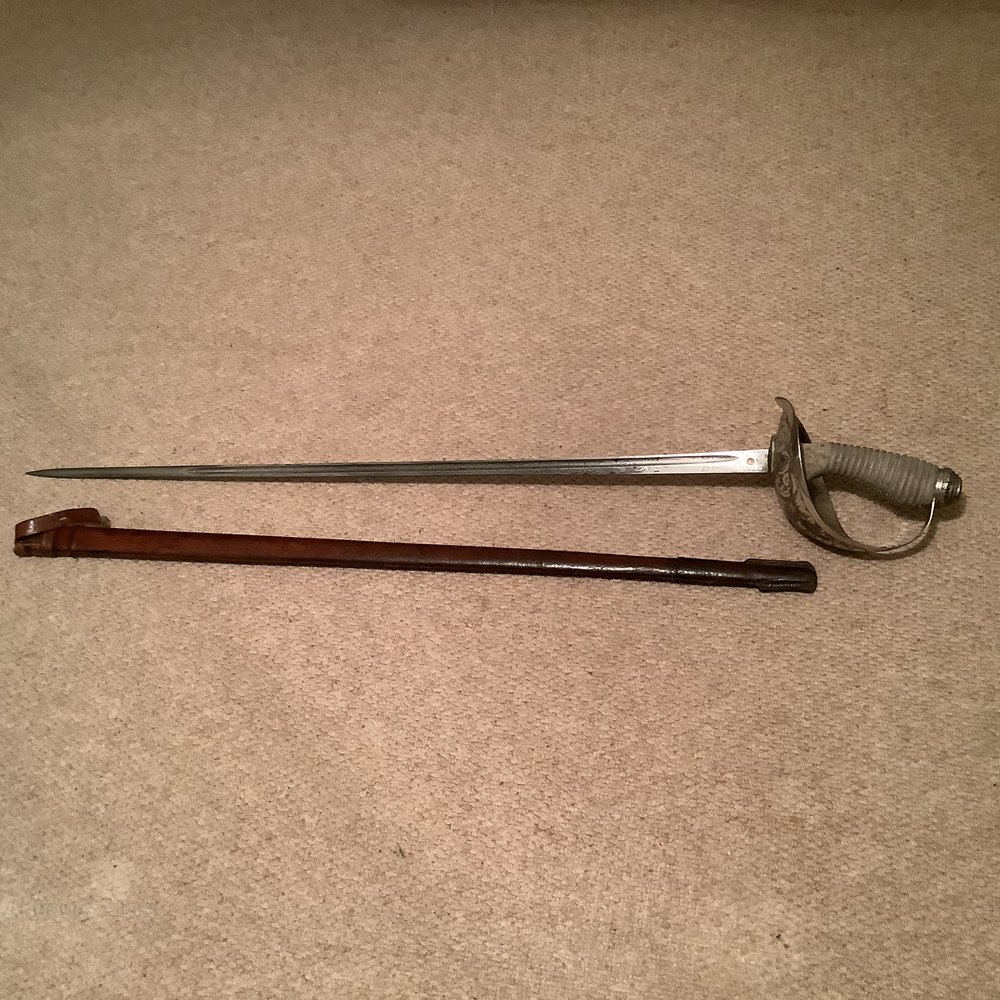 Antiques Atlas - Cavalry Officers Sword Pattern 1912
