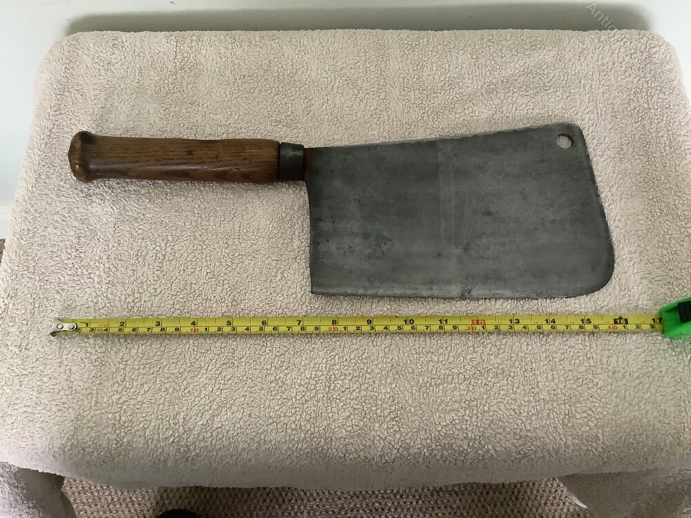 Antiques Atlas - Victorian Large Butchers Meat Cleaver as377a681