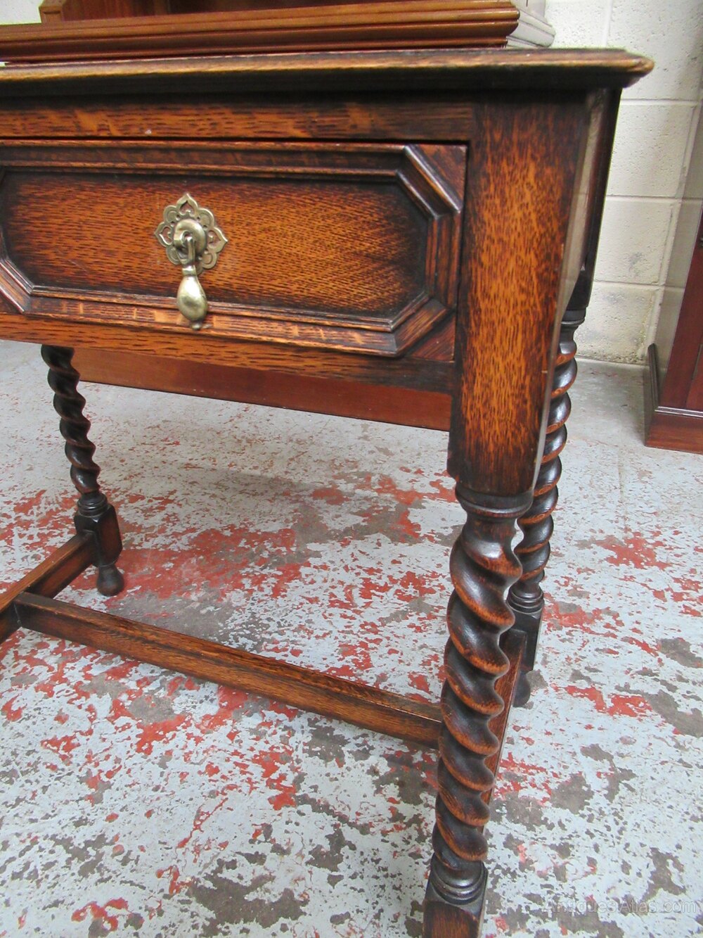 Oak 1920s Side Table / Lamp Table as350a2361 - Antiques Atlas