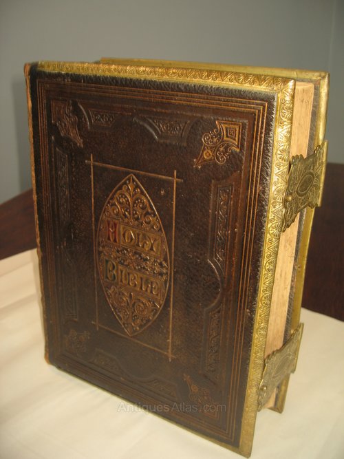 Antiques Atlas - Victorian Period Large Bible
