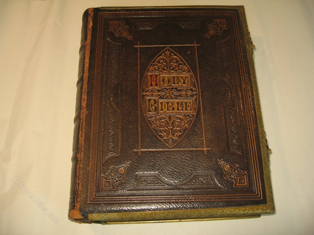 Antiques Atlas - Victorian Period Large Bible