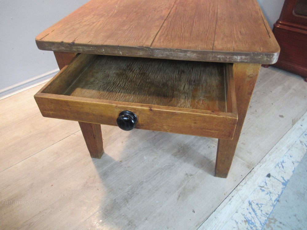 Antique Pine Dining Table - Antiques Atlas