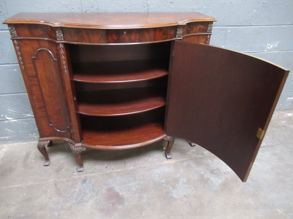 Mahogany Side Cabinet / Console - Antiques Atlas