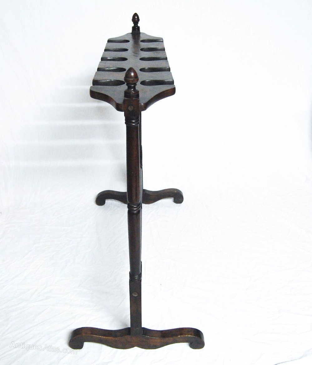 Georgian Mahogany Boot Rack Or Boot Stand - Antiques Atlas