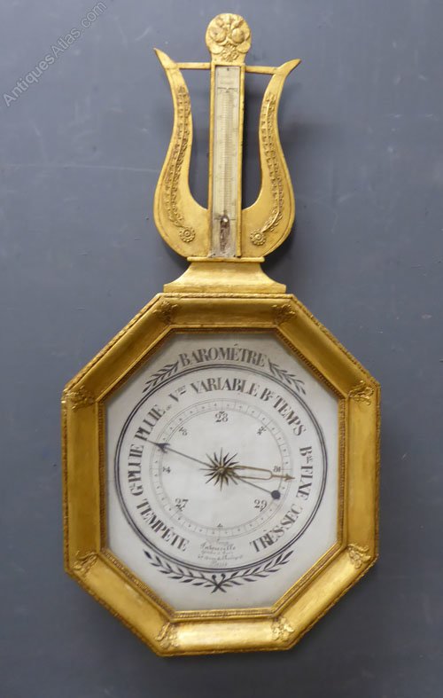 Antiques Atlas - 18th Century Decorative Antique French Barometer