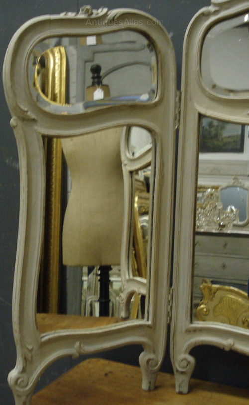 Antiques Atlas - Antique French Dressing Table Mirror