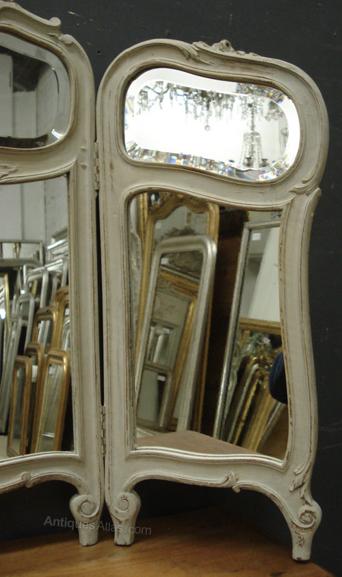 Antiques Atlas - Antique French Dressing Table Mirror