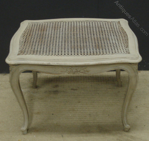 French Cane Top Stool as109a1142 / 4322 - Antiques Atlas