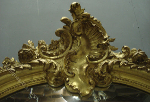 Antiques Atlas - Large Antique French Mirror