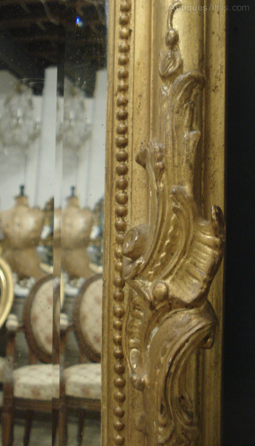 Antiques Atlas - Large Antique French Mirror