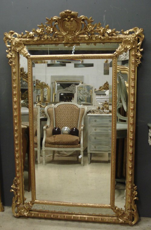 Antiques Atlas - Large Antique French Mirror as109a2438 / 6147