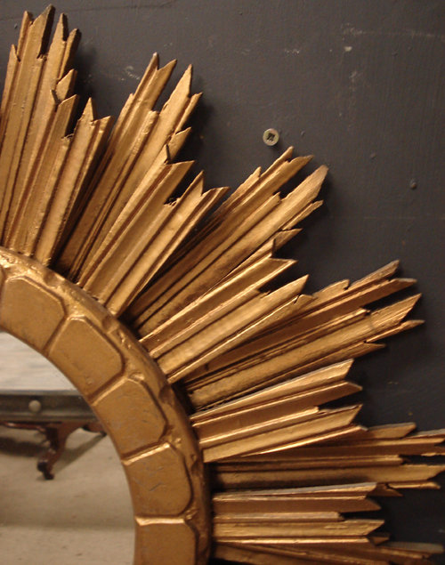 Antiques Atlas - Sunburst Mirror