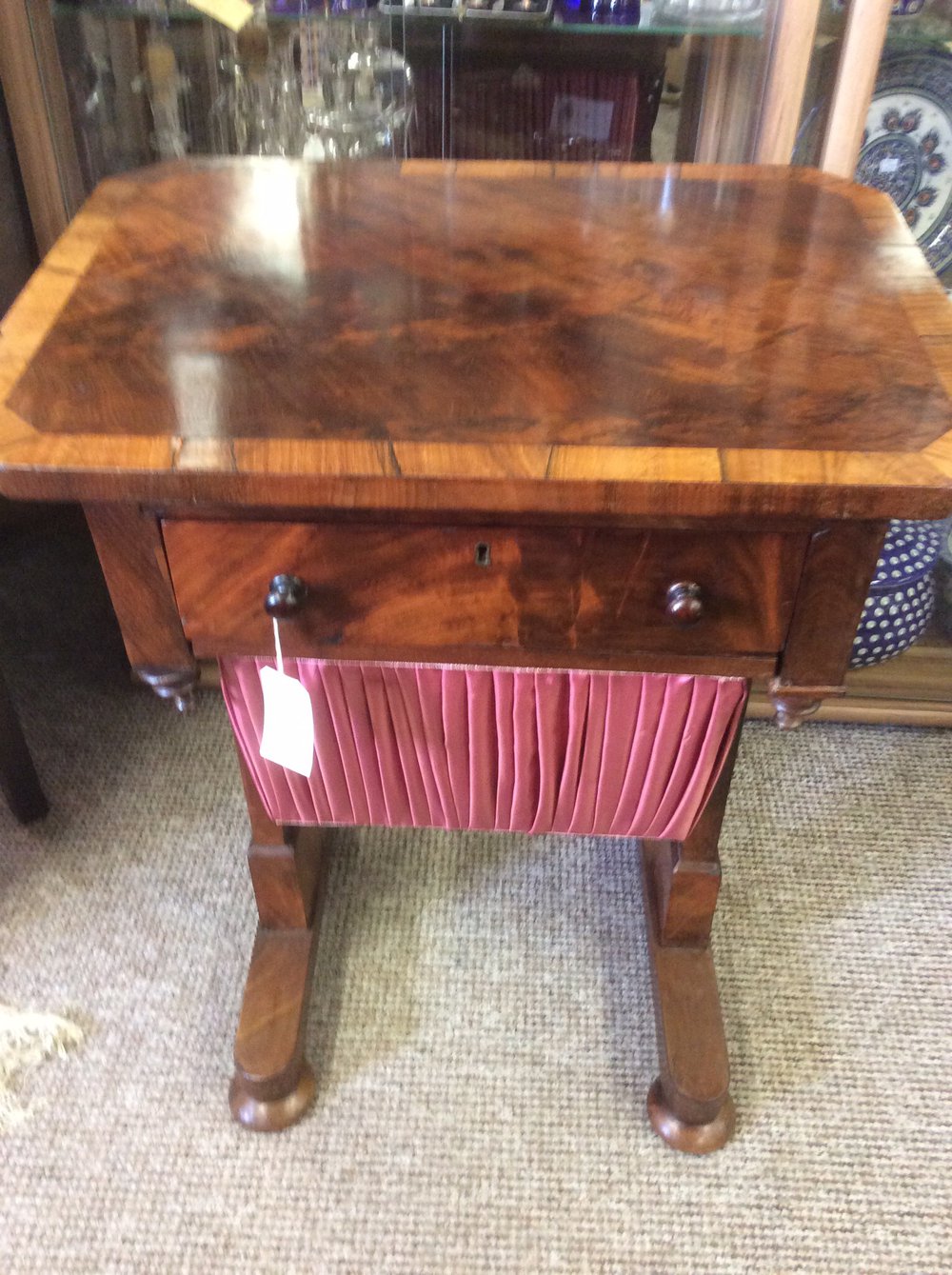 Regency Work-Sewing Table - Antiques Atlas