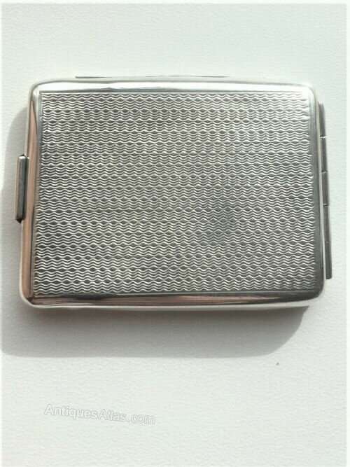 Antiques Atlas - A Smart Art Deco Silver Match Book Holder as1217a020 ...