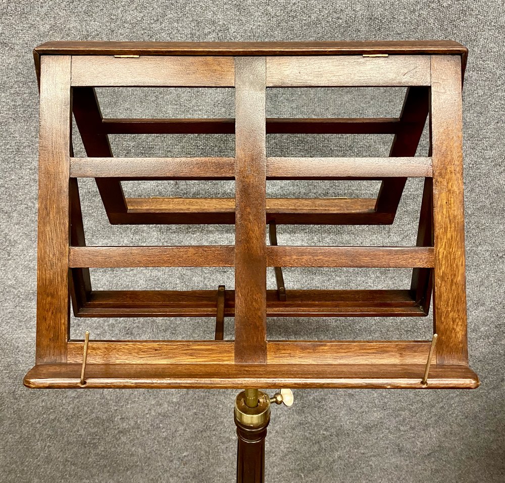 Mahogany Duet Music / Reading Stand - Antiques Atlas
