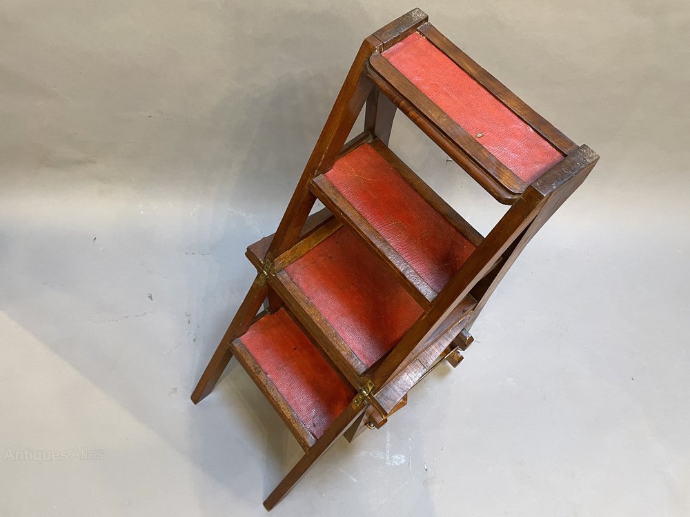 Victorian Metamorphic Library Steps - Antiques Atlas