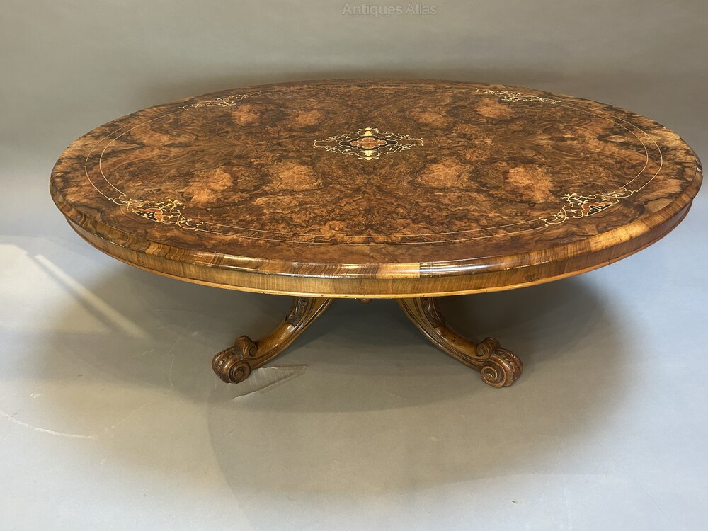 Victorian Walnut Coffee Table as778a1256 - Antiques Atlas