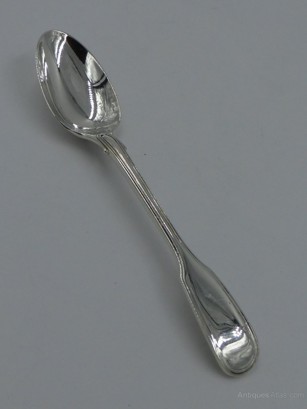 Antiques Atlas - Set Of Six Antique Victorian Silver Teaspoons.