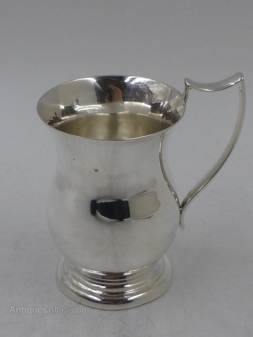 Antiques Atlas - Small Silver Childs Mug Sheffield 1921
