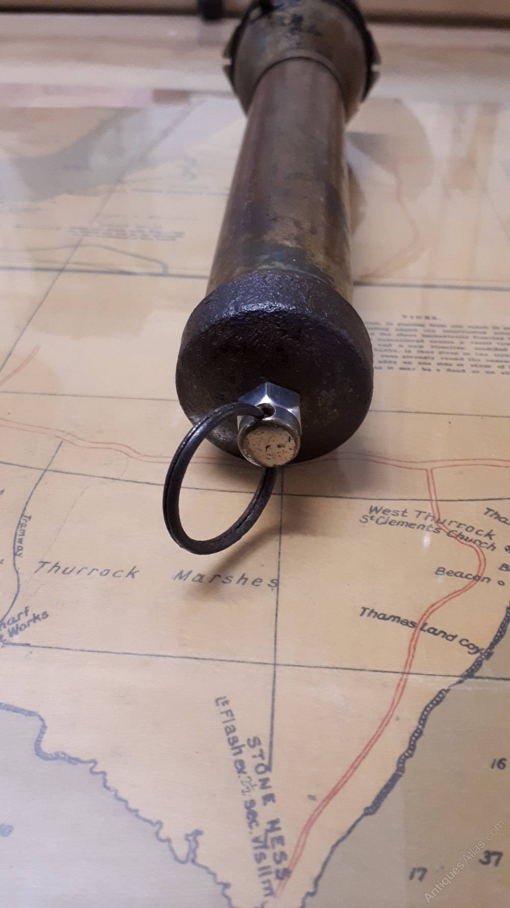 Antiques Atlas - Miners Vintage Spark Proof Torch as488a463