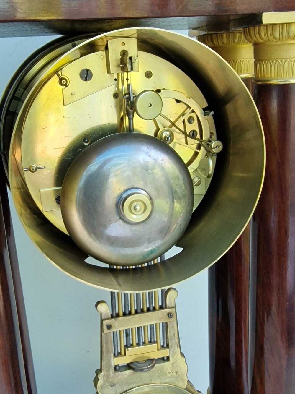 Antiques Atlas - A French Portico Clock as579a3613