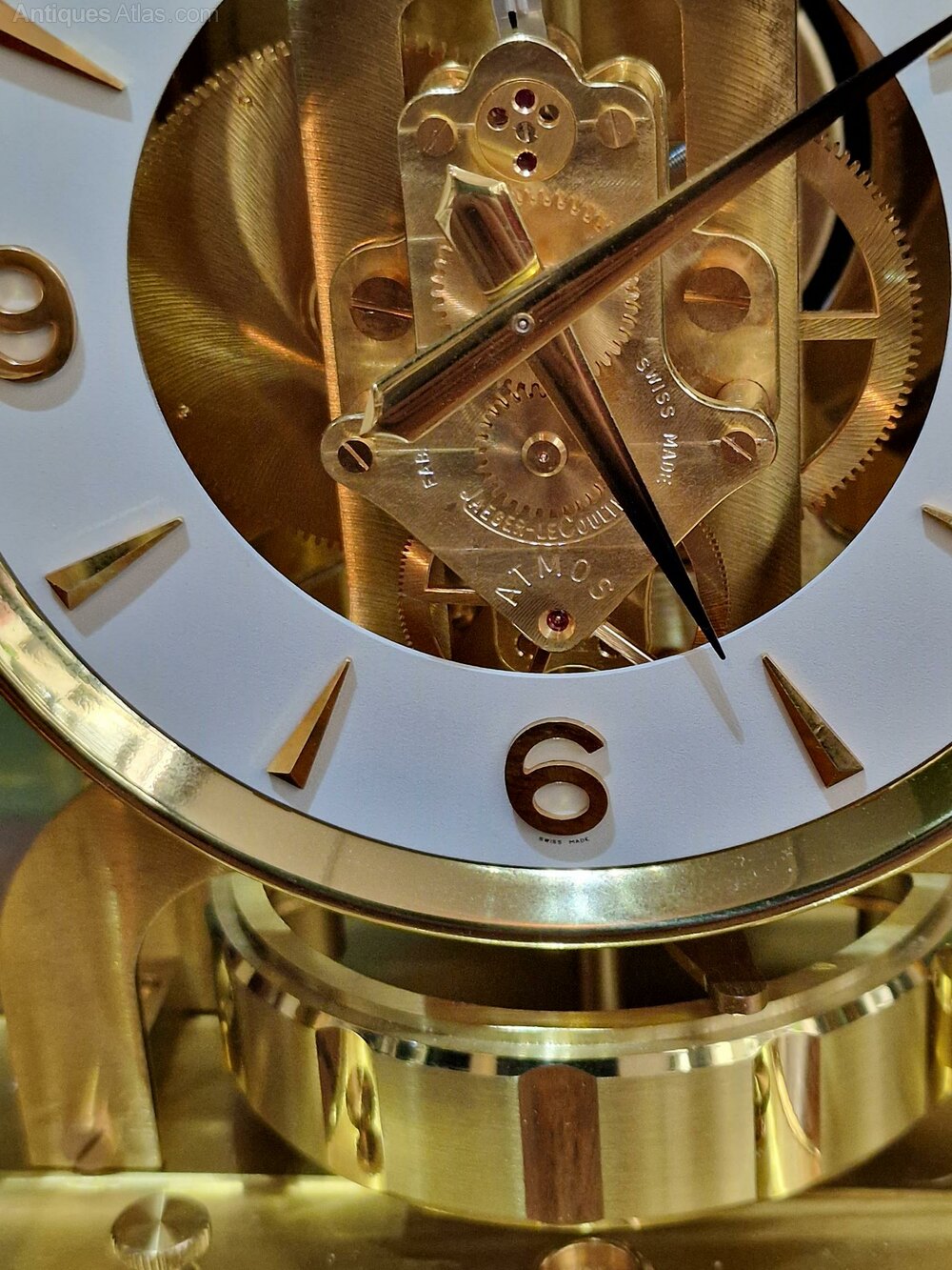 Antiques Atlas - A Jaeger LeCoultre Atmos Clock as579a3593