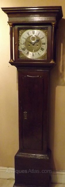 Antiques Atlas - A Small Cottage Longcase Clock By Fielder Of Alton ...