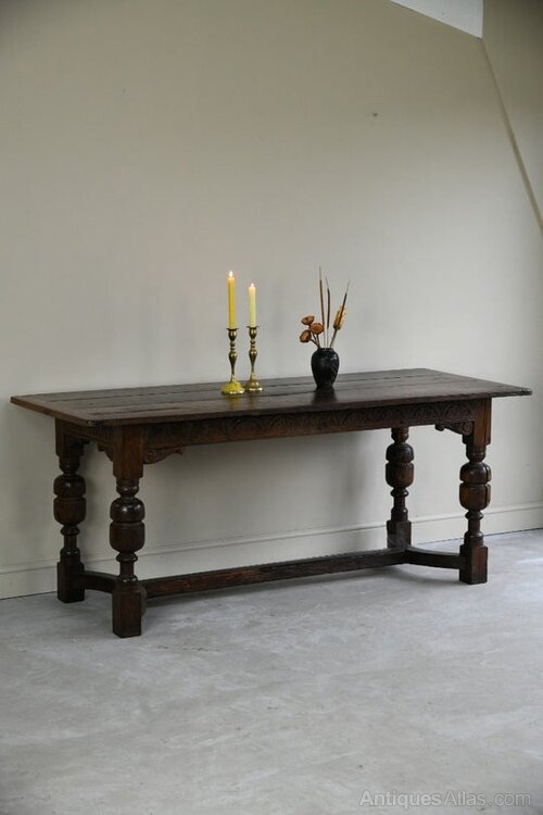 17th Century Style Refectory Table as818a4284 / 82178 - Antiques Atlas