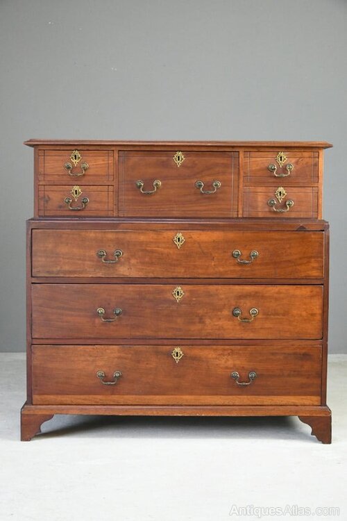 Antique Mahogany Chest Of Drawers - Antiques Atlas
