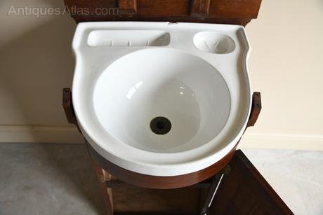 Antiques Atlas - Antique Wash Stand Basin Vanity Unit
