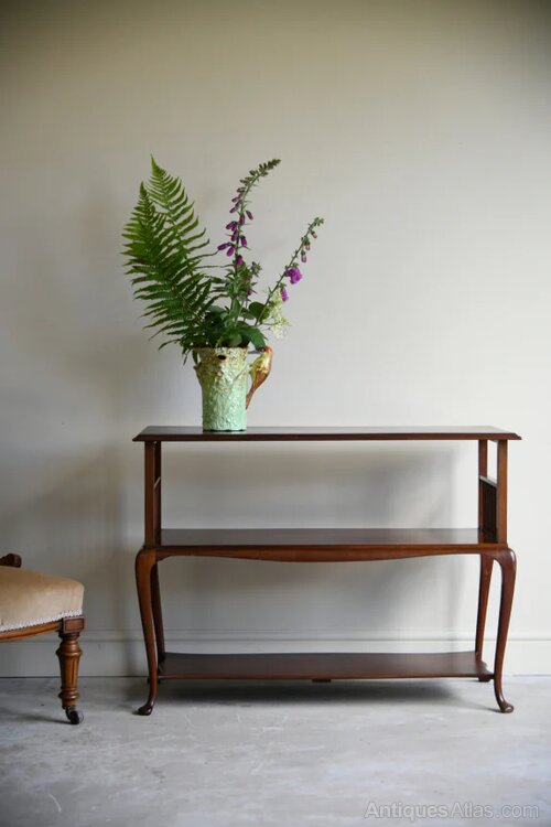 Edwardian Walnut Accent Table as818a4447 / 9771239 - Antiques Atlas