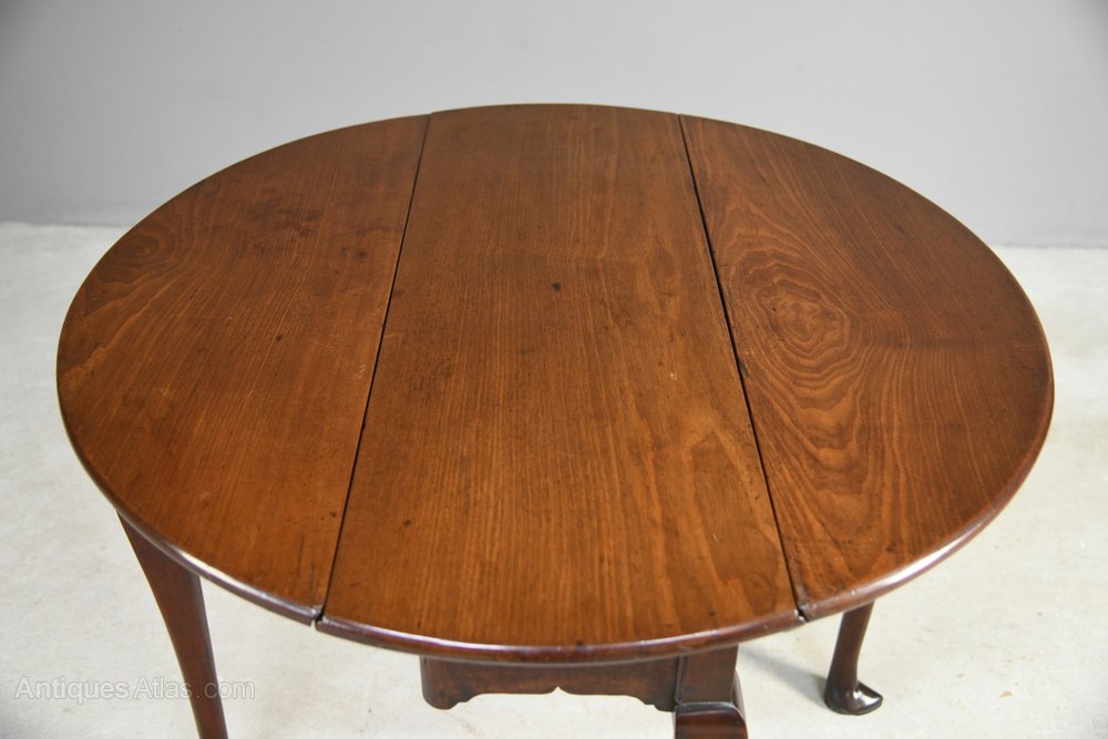 Georgian Style Gate Leg Table - Antiques Atlas