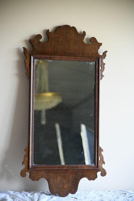 Antiques Atlas - Georgian Style Mahogany Mirror