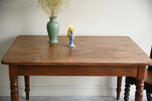 Mahogany Kitchen Table - Antiques Atlas