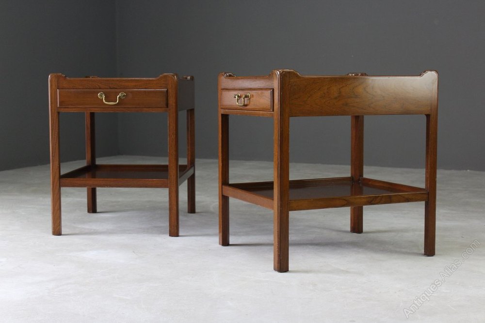 Antiques Atlas - Pair Of Antique Style Bedside Tables
