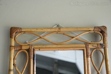 Antiques Atlas - Retro Cane Mirror