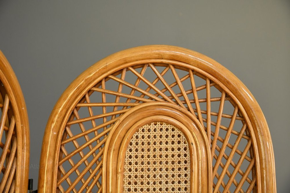 Antiques Atlas - Retro Cane Screen Room Divider