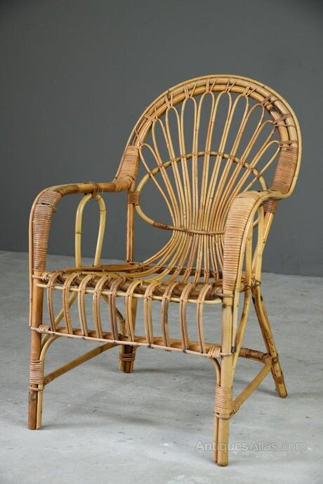 Antiques Atlas - Single Retro Cane Chair