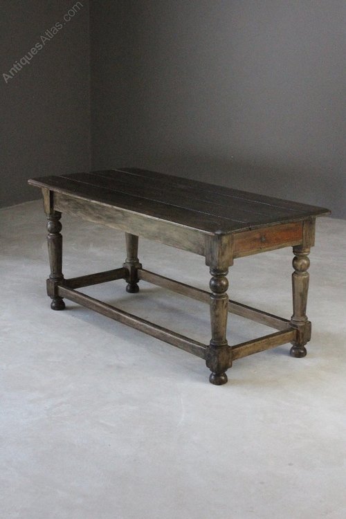 Antiques Atlas - Stained Pine Side Table