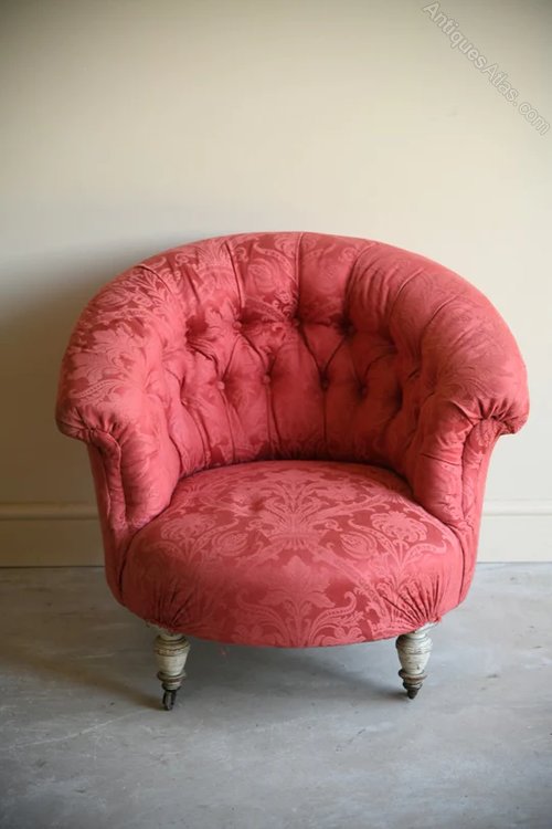 Victorian Tub Chair. - Antiques Atlas