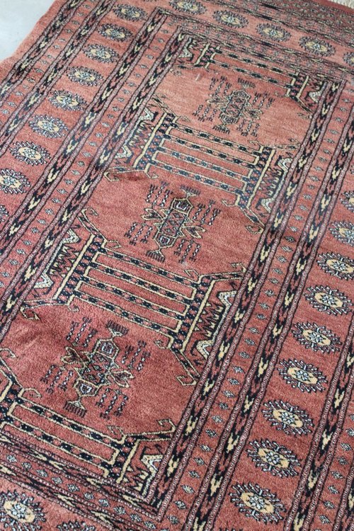 Antiques Atlas - Vintage Eastern Wool Rug