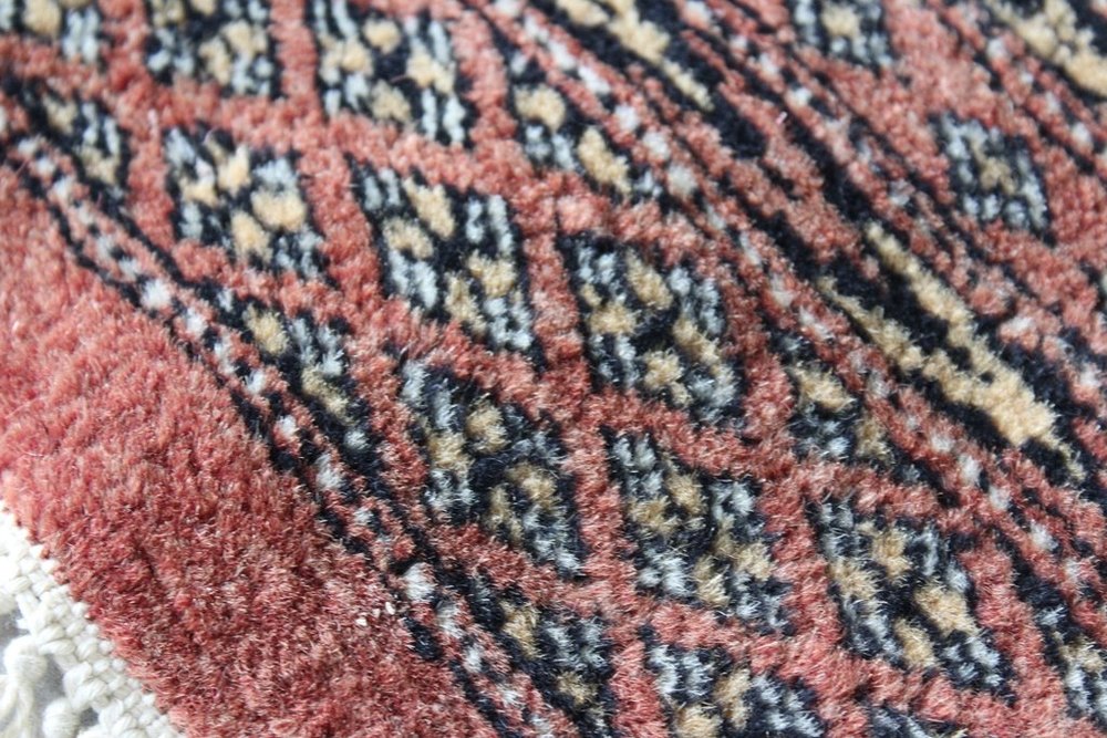 Antiques Atlas - Vintage Eastern Wool Rug