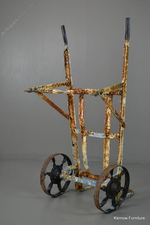 Antiques Atlas - Vintage Station Porters Trolley