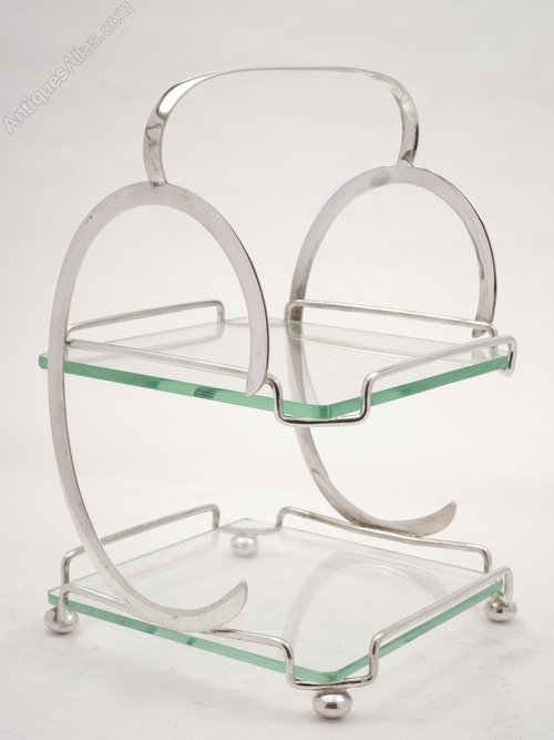 Antiques Atlas - Art Deco Cake Stand, Circa 1925