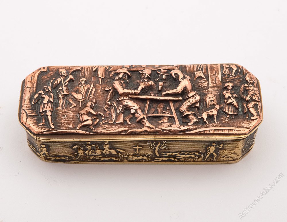 Antiques Atlas - Nice Victorian Vesta Box Circa 1880