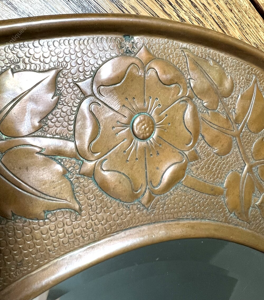 Antiques Atlas - Keswick School Of Industrial Arts Copper Mirror ...