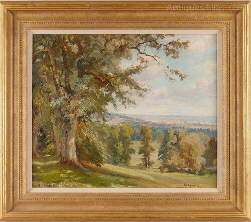 Antiques Atlas - Ernest Ehlers – Bristol From Long Ashton, 1931 ...