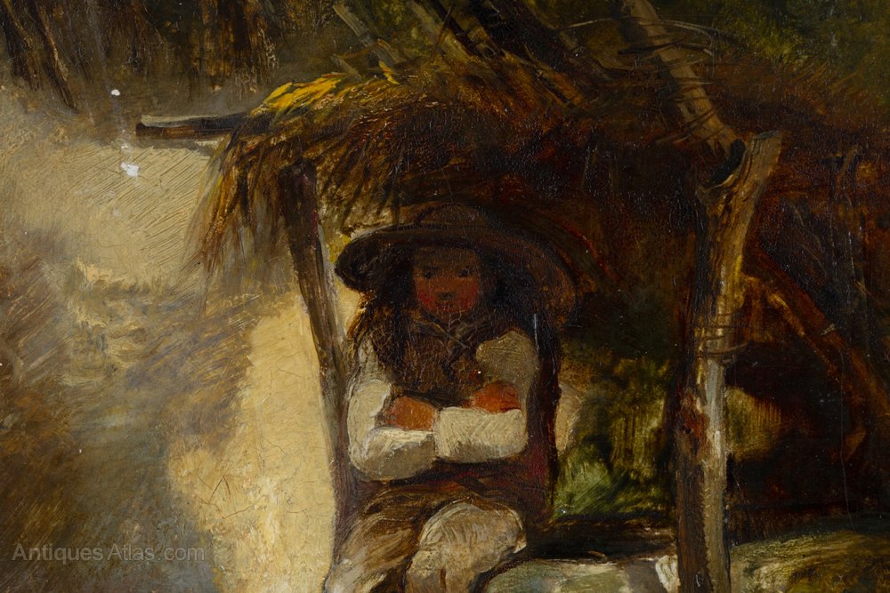 Antiques Atlas - A Well In Britanny By James Vivien De Fleury Fl